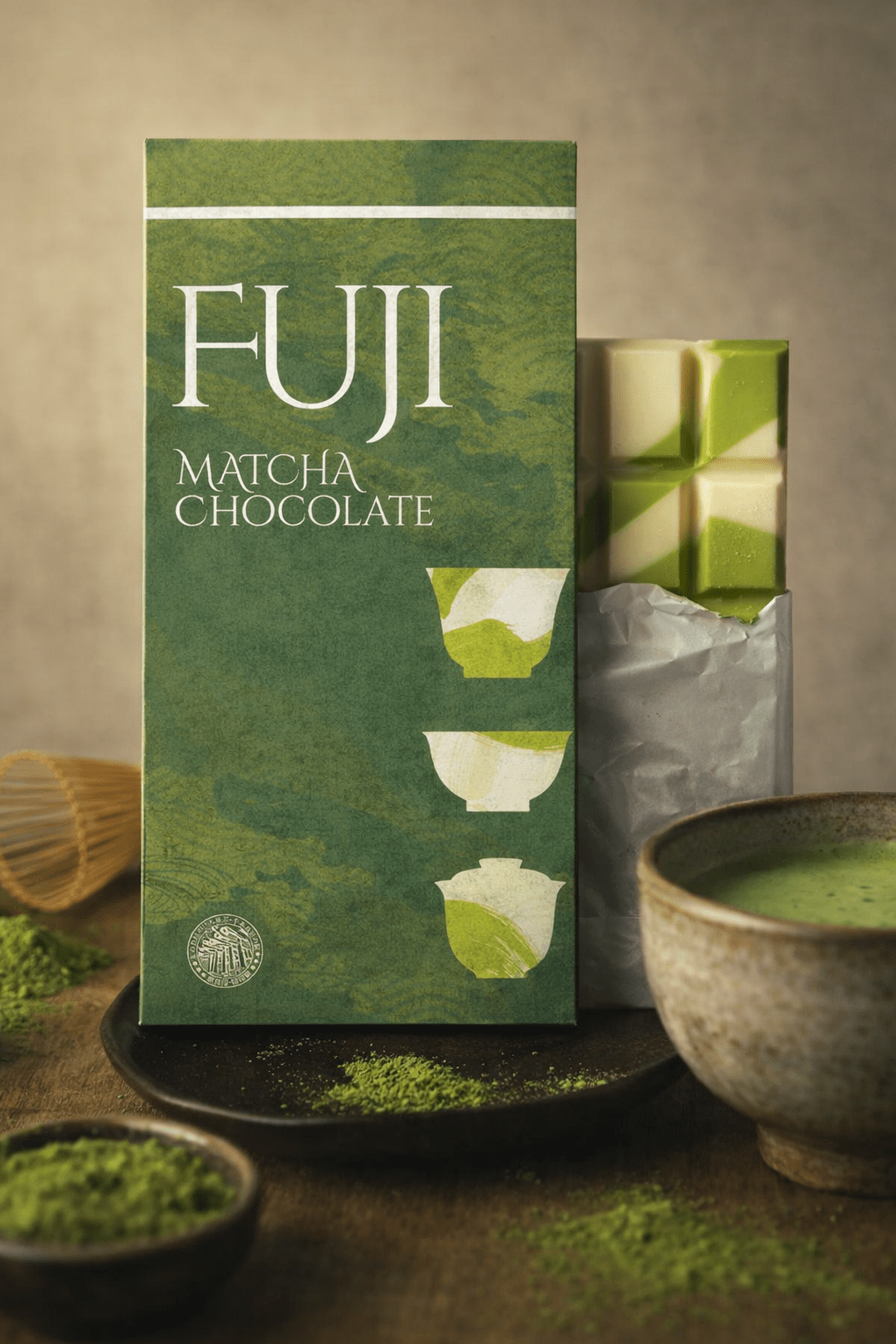 Ceremonial Matcha – Fuji Chocolate
